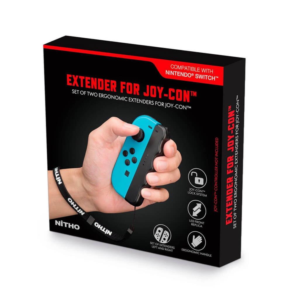 Köp NITHO 2-PACK Extender för Nintendo Switch Joy-Con Svart ...