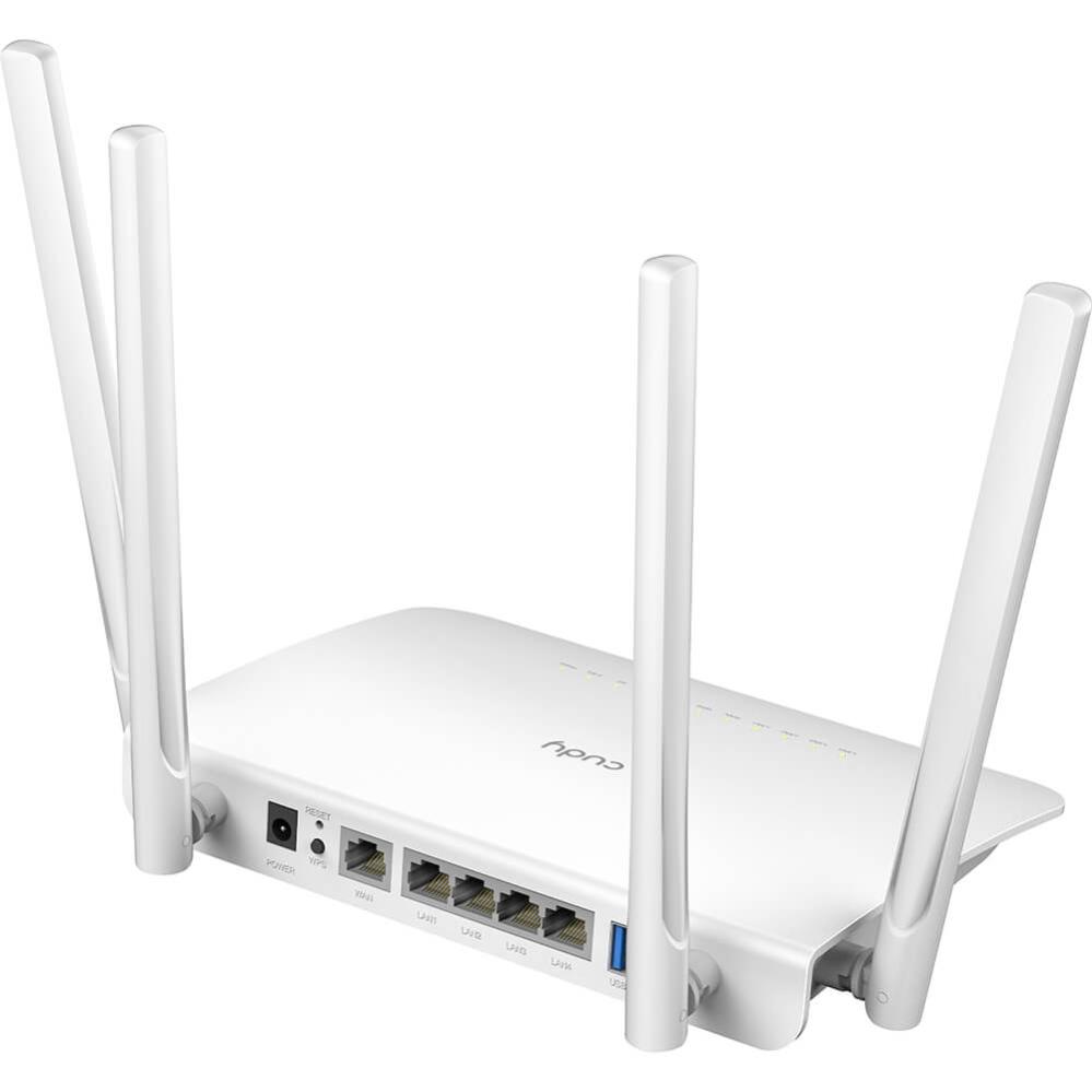 Köp Cudy Wi-Fi Router WR1300 AC1200 Gigabit Mesh Vit - Teknikhallen.se