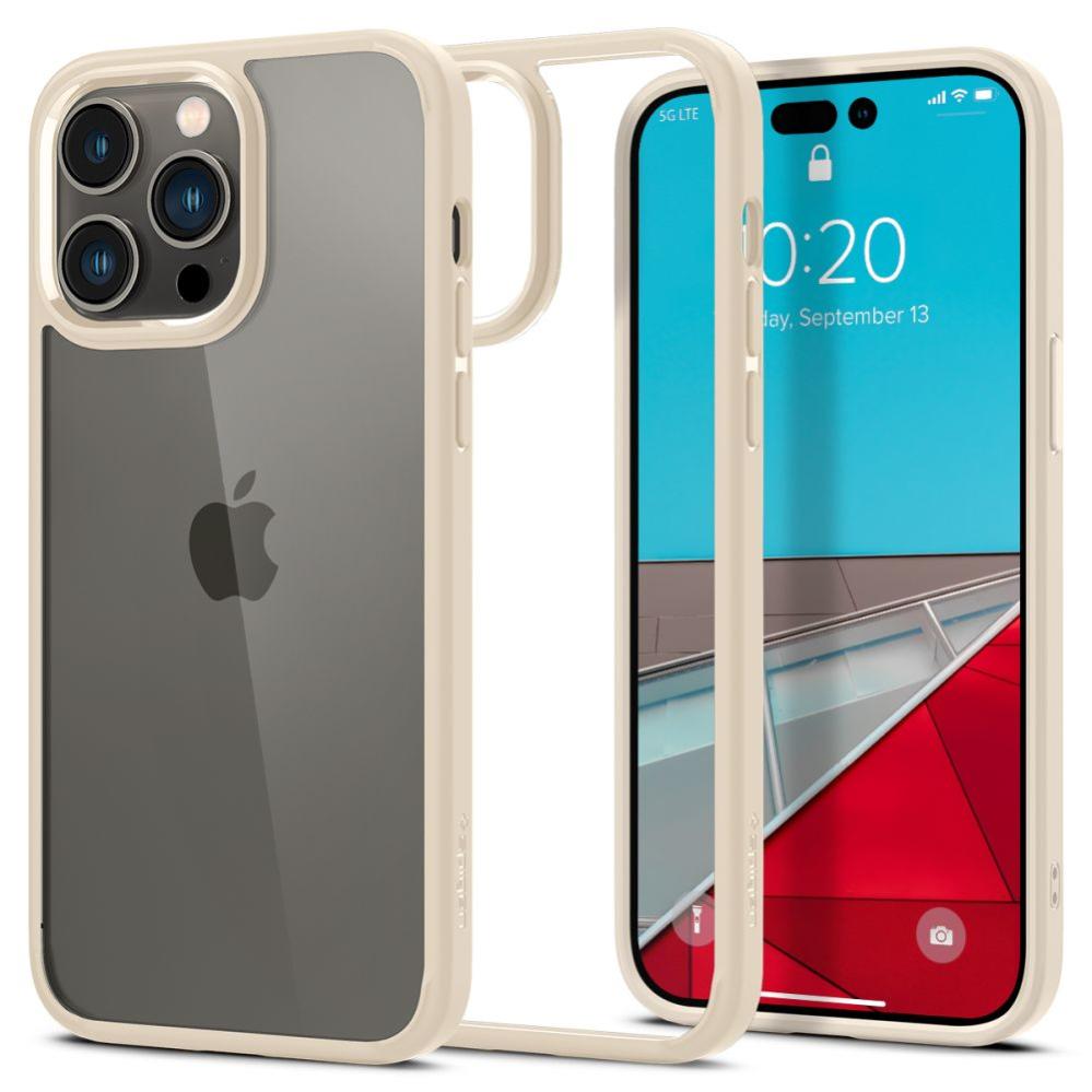 Köp Spigen iPhone 14 Pro Max Skal Ultra Hybrid Sand Beige - Teknikhallen.se