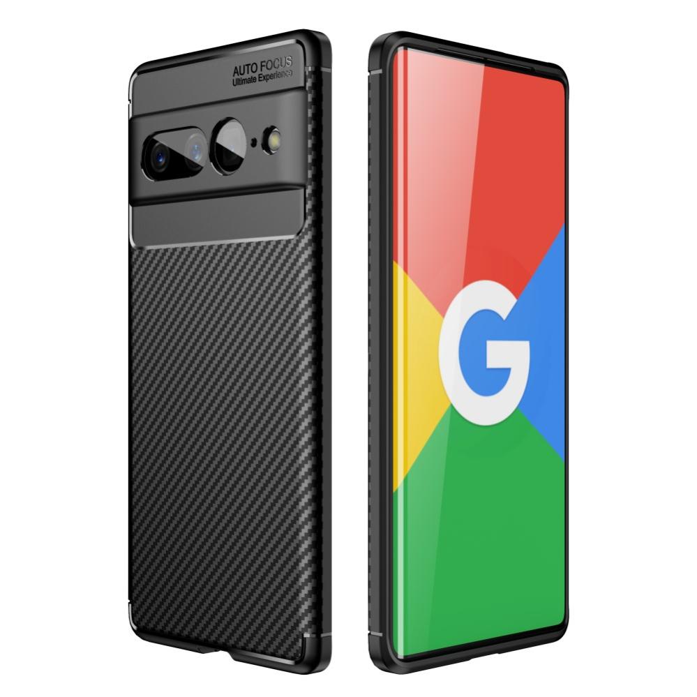 Köp Google Pixel 7 Pro Skal Kolfiber Textur Svart - Teknikhallen.se