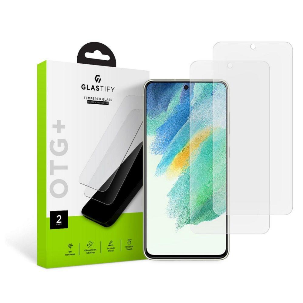 Köp Glastify Samsung Galaxy S21 FE 2-PACK Skärmskydd Härdat Glas ...