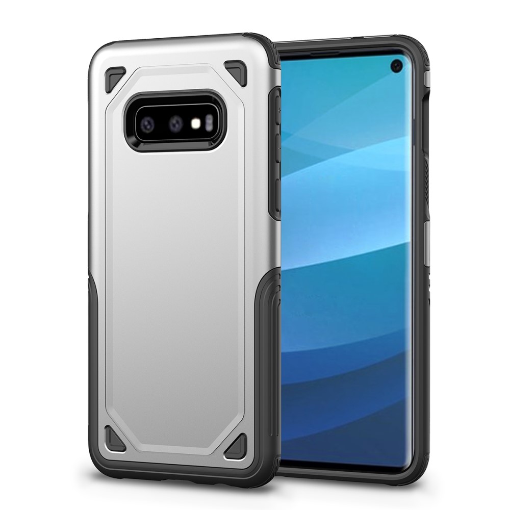 Köp Samsung Galaxy S10e - Armour Skal - Silver - Teknikhallen.se