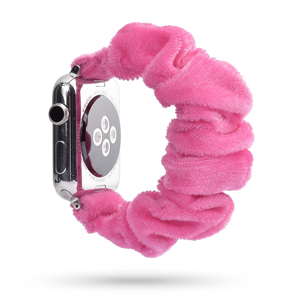 Köp Scrunchie Pink Armband Apple Watch 41/40/38 mm - Teknikhallen.se